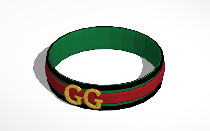 3D design gucci belt - Tinkercad