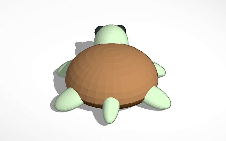 3D design Turtle - Tinkercad