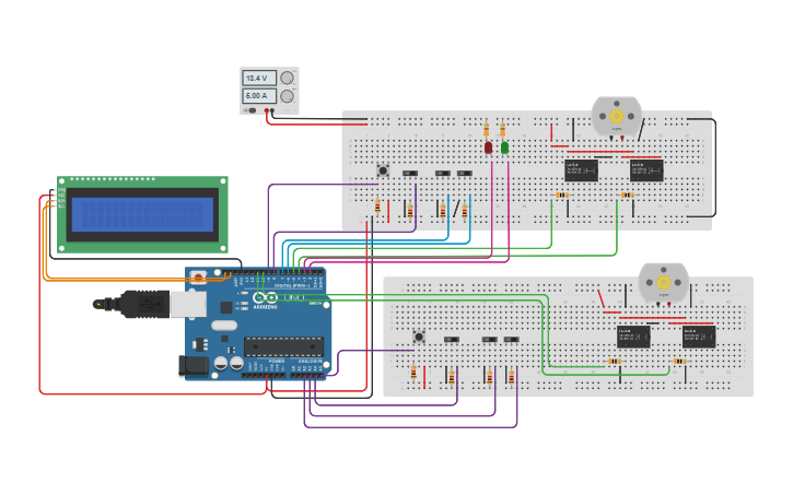 Circuit design IGOR MITI - Tinkercad