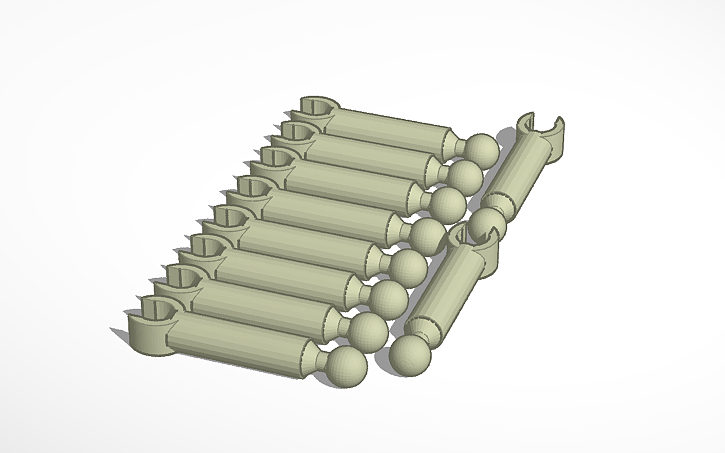 3D design arms - Tinkercad
