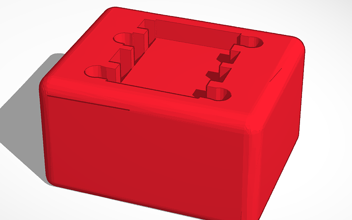 3d Design Attiny85 Socket Tinkercad
