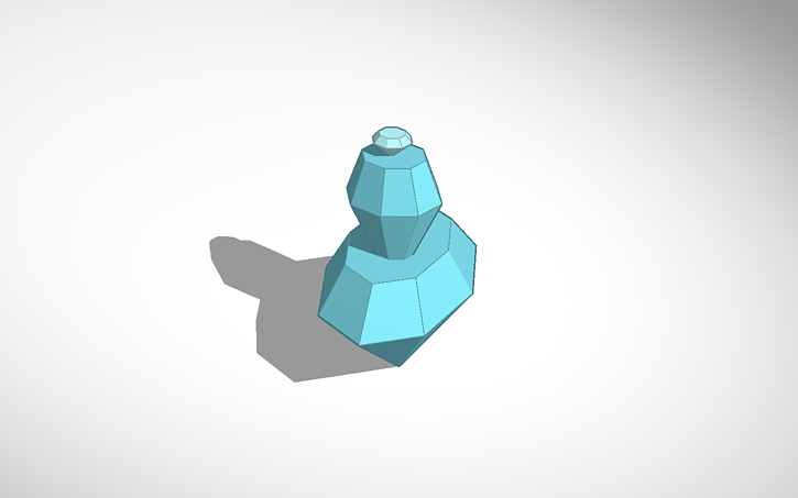 3D design gem tower | Tinkercad