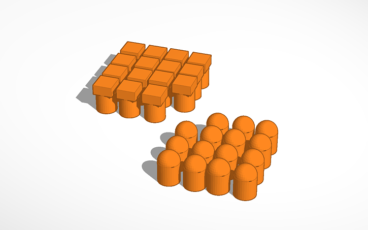 3D design pillon - Tinkercad
