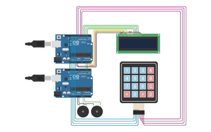 Circuit design Learn Multiplication - Tinkercad