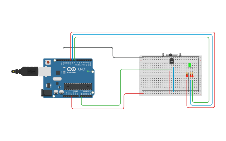 Circuit Design Uebung Tinkercad Arduino Uno Sensor Aufgabe 3 Tinkercad