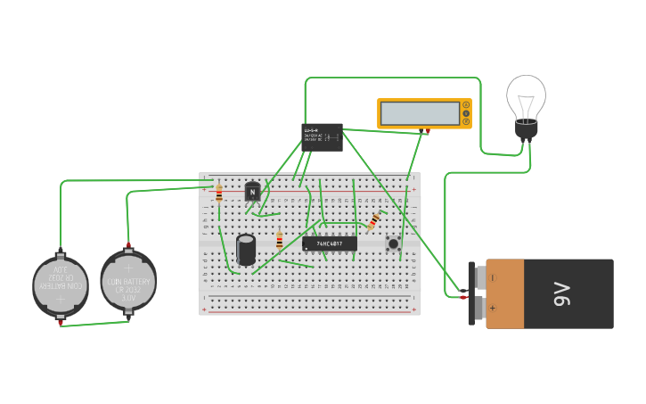 Circuit design ADE IR home automation - Tinkercad