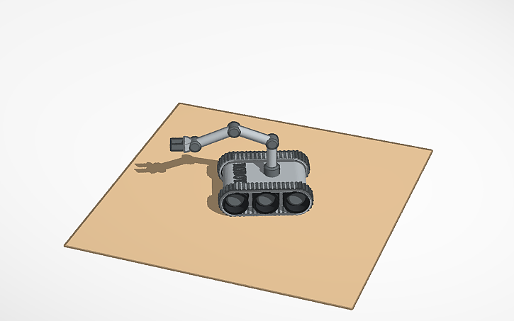 3D design robot - Tinkercad