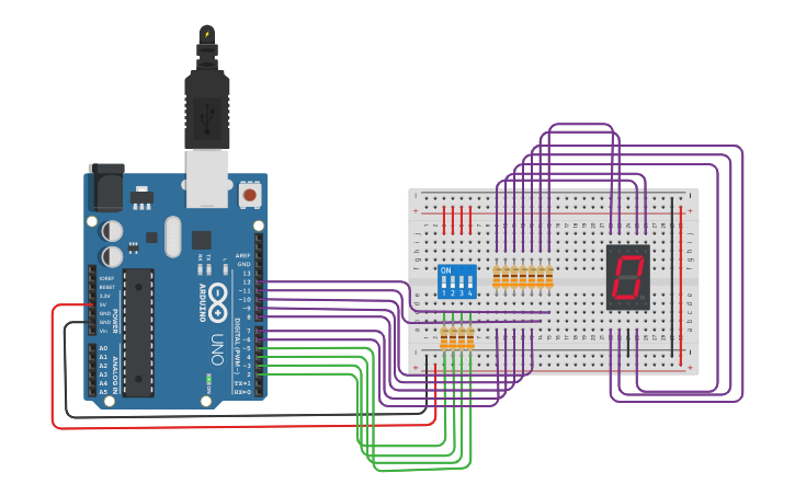 Circuit design Practica 3 - Tinkercad