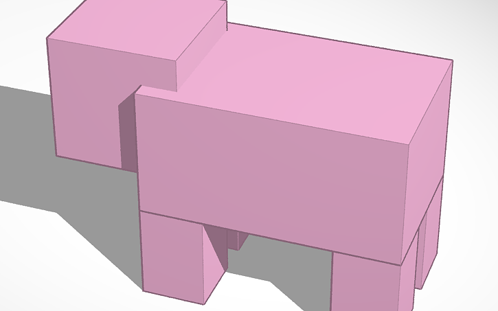 3D design Piggy Bank | Tinkercad