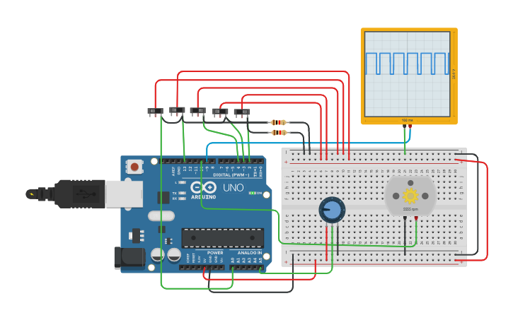 Circuit design power - Tinkercad