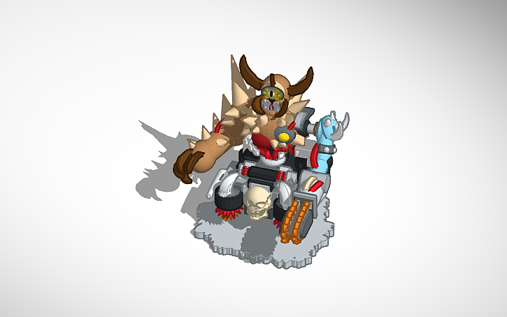 3d Design Doom Hunter Tinkercad
