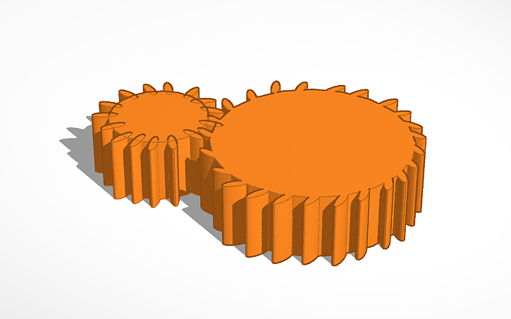 3D design Gears - Tinkercad