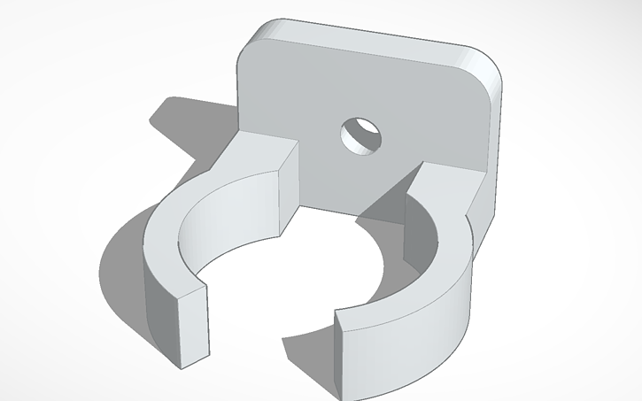 3D design 18650 Li-Ion Mounting Bracket ver01 rev02 | Tinkercad