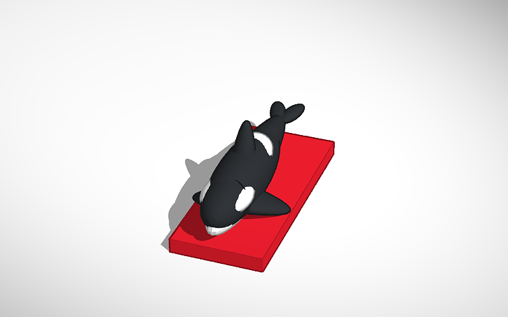 3D design orca - Tinkercad