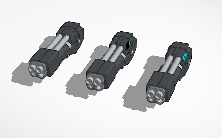 3D design Ultrakill Shotgun (Unfinished) - Tinkercad