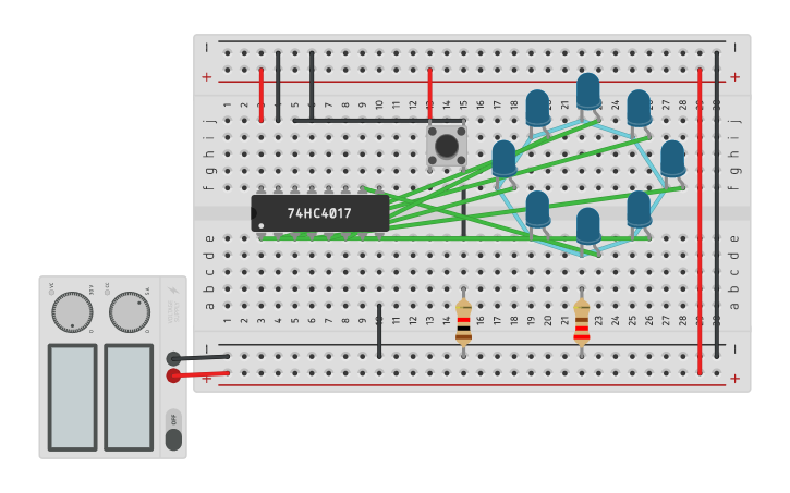 Circuit design Compass - Tinkercad