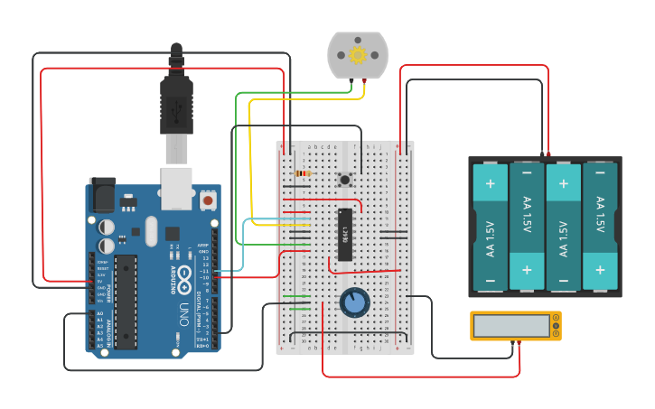 Circuit design L6: Sensors - Tinkercad