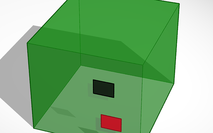 3D design Minecraft slime | Tinkercad