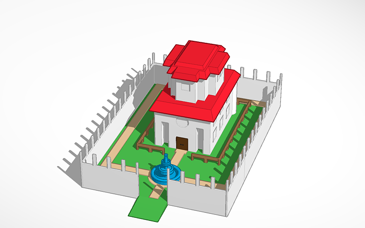 3D design Mansion | Tinkercad