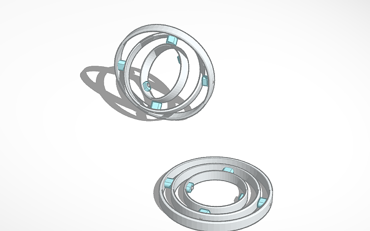 3D design GYROSCOPE - Tinkercad