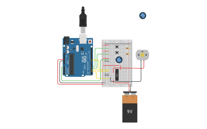Circuit design Project 3 - Tinkercad