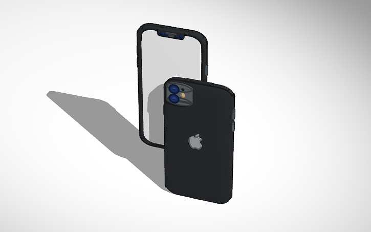 3D design iPhone 12 - Tinkercad