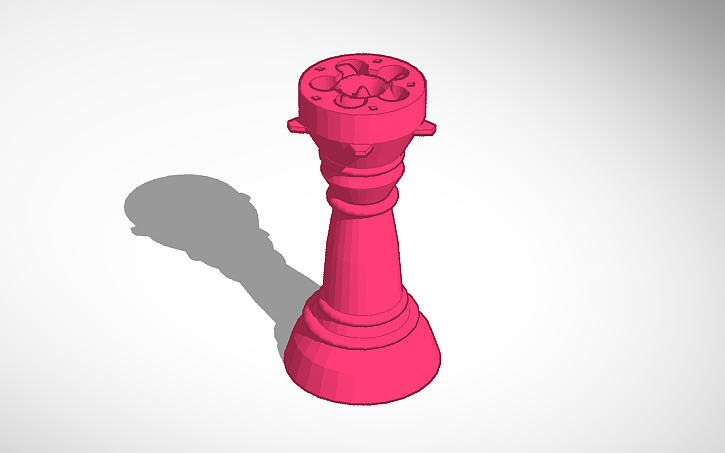 3D design 3D Chess Piece - Tinkercad
