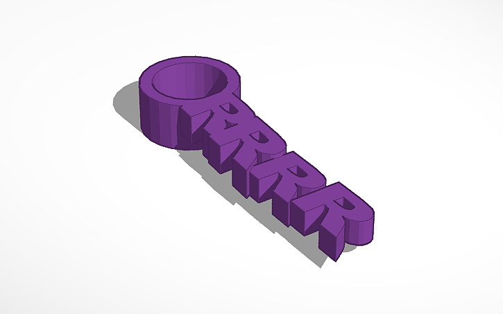 3D design key chain | Tinkercad