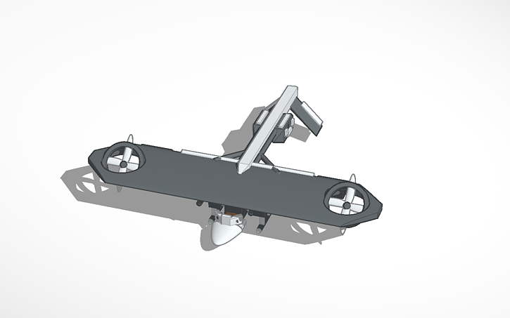 3D design Futuristic Ultralight - Tinkercad