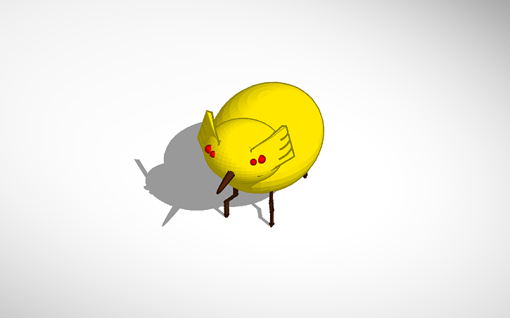 3D design Bumblebirb, the Failed Clone | Tinkercad 3D design Bumblebirb, the Failed Clone | Tinkercad