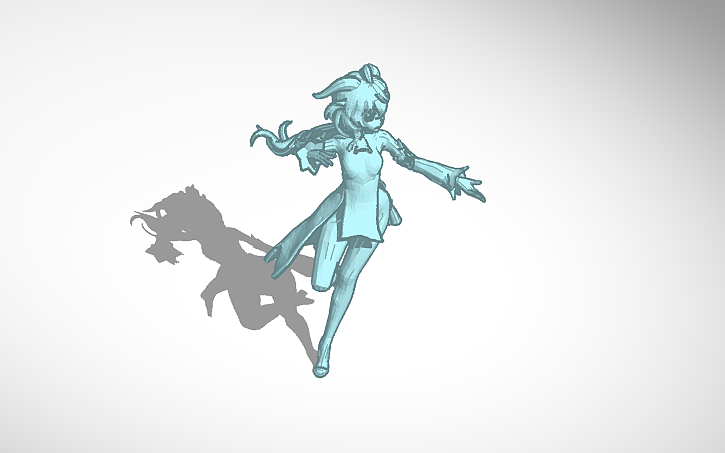 3D design Ganyu From Genshin Impact - Tinkercad
