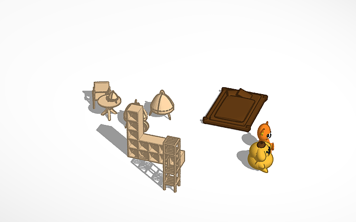 3D design furniture - Tinkercad