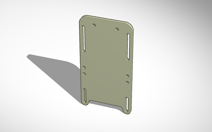 3D design Gantry Plate | Tinkercad