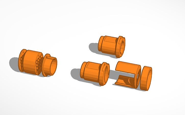3D design 100 Watt Lanterna - Tinkercad