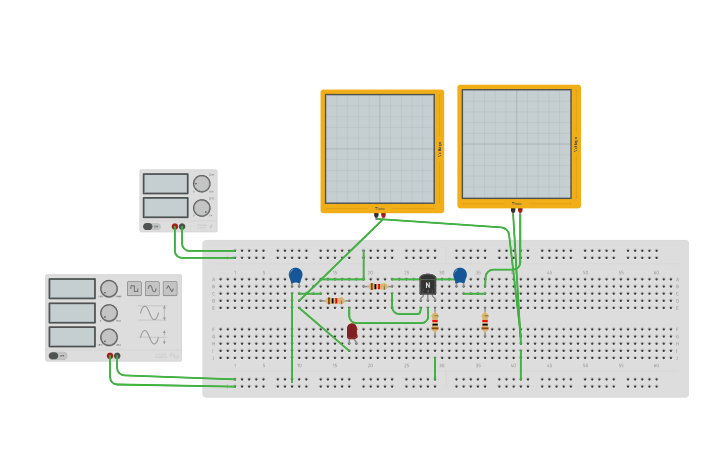 Circuit design BJT AMPLIFIER - Tinkercad