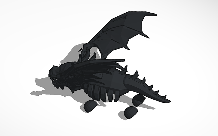 3D design Shadow Dragon - Tinkercad