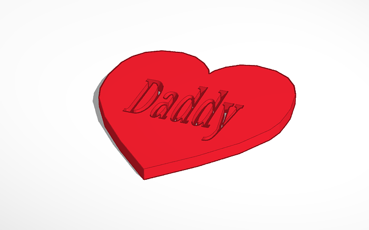 3D design Fathers day gift | Tinkercad
