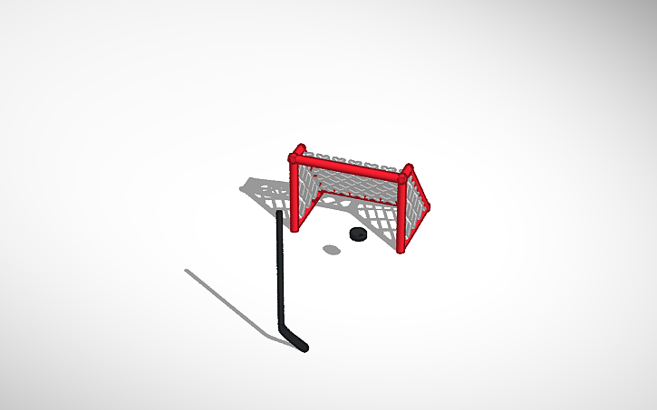 3D design Hockey - Tinkercad