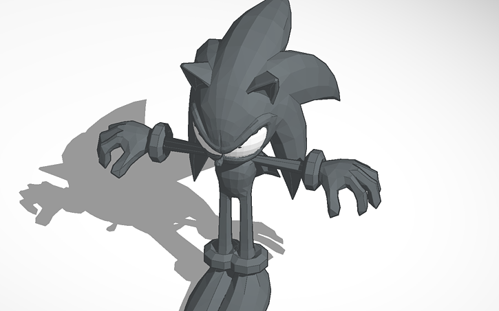 3D design Darkspine Sonic - Tinkercad