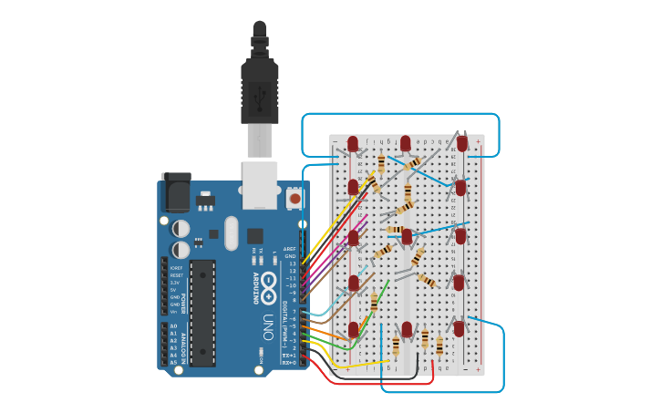 Circuit Design Countdown Tinkercad