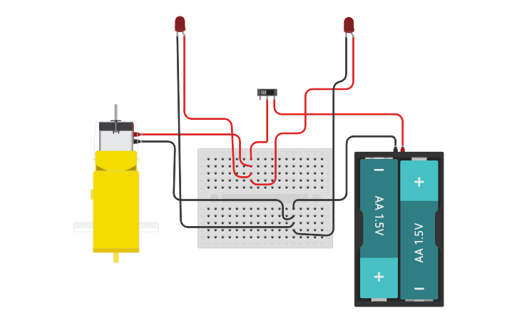Circuit design KIT Ciencia y Tecnología CARRITO - Tinkercad