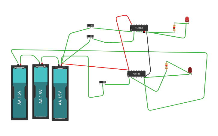 Circuit Design Electrónica Digital Tinkercad