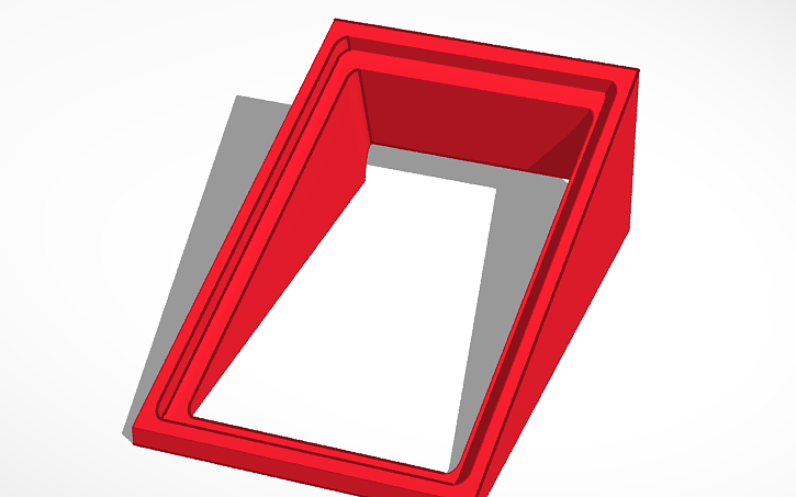 3D design Casio Calculator stand - Tinkercad