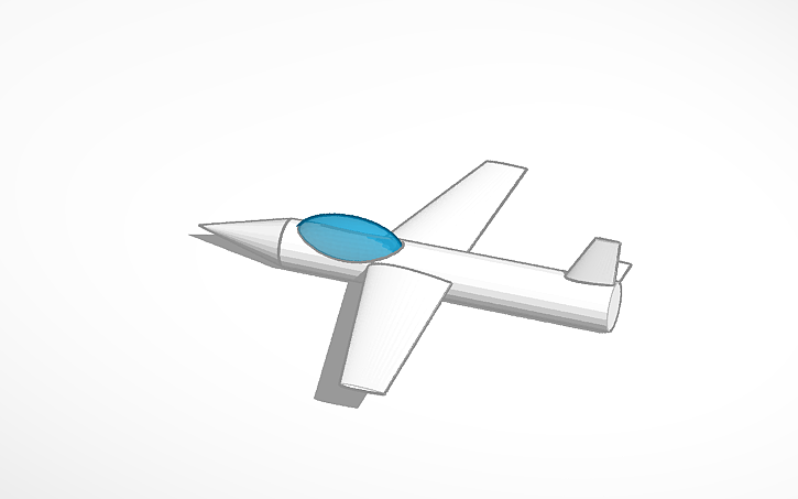3D design 5-A Aircraft - Tinkercad