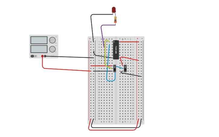 Circuit Design Gate And Παναγιώτης Λεώνης Tinkercad
