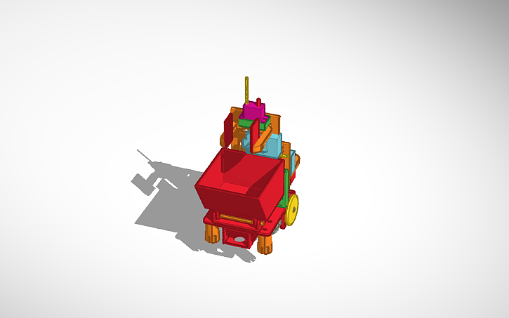 3d Design Rubbish Garbage Collection Robot Using Sg90 Servos Tinkercad