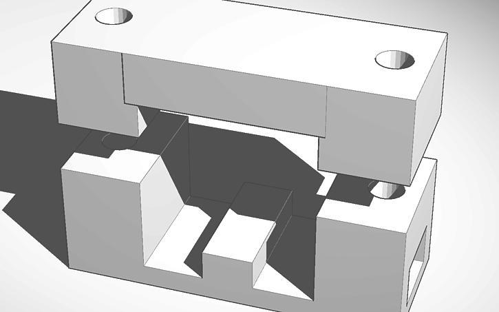 3D design 2020 Clamp - Tinkercad