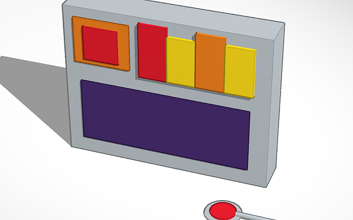 3D Design BTTF Time Circuits Tinkercad 3D Design BTTF Time Circuits Tinkercad