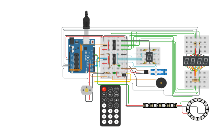 Circuit Design Project 1 Ir System Tinkercad