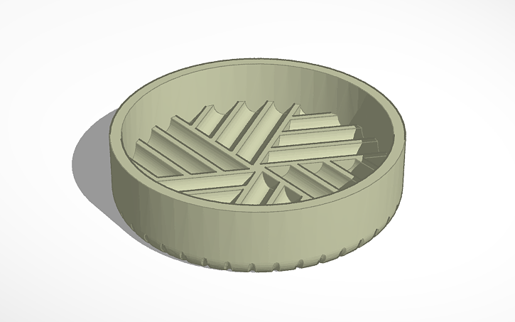 3D design grinder bot - Tinkercad